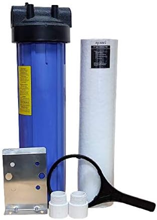 OCEAN STAR TECHNOLOGIES Jumbo Whole House Water Filter, 20-inch Blue ...