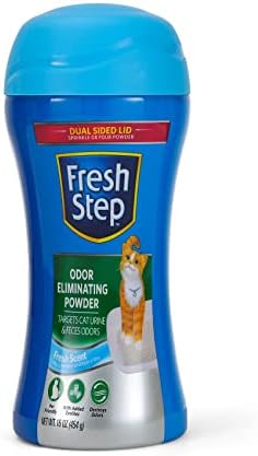 Fresh Step Cat Litter Box Odor Eliminating Powder | Cat Deodorizer For ...
