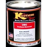 Custom Shop Mid-Coat Clear for Flake/Pearl Intercoat Clear Auto Paint ...