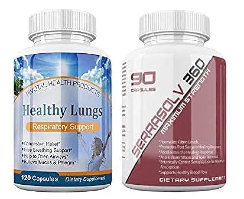 Lung Protection Pack - Reduce Lung Inflammation from Colds, Flu and ...