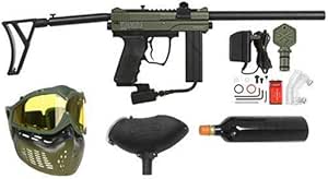 Amazon.com : Kingman Spyder E-MR1 Military Kit Paintball Marker Package : Paintball Gun Packages ...