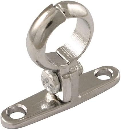 28MM OD PIPE CLIP WALL MOUNT CHROME - Screw to Wall, Chrome Plated ...