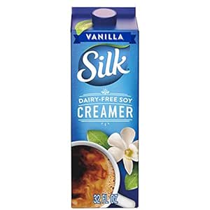 Silk Soy Creamer, Vanilla, Quart, 32 oz: Amazon.com: Grocery & Gourmet Food