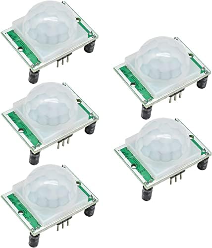 سعر 5 Pack HC-SR501,PIR Sensor Infrared Human Body Sensor Pir Motion IR ...