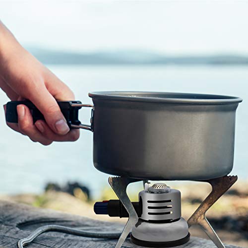 Ivation Butane Micro Burner – Mini Tabletop Butane Burner w/Adjustable ...