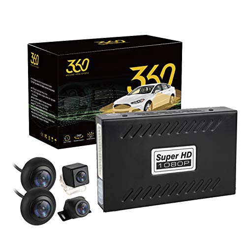 360 Degree Bird View Panoramic System Waterproof Seamless 4 Camera Car ...