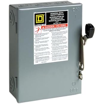 Square D by Schneider Electric D321NCP 30-Amp 240-Volt Three-Pole ...