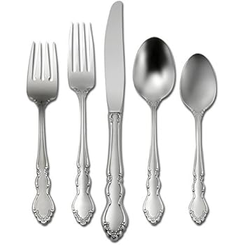 Amazon.com | Oneida Dover 20-Piece Flatware Set, Service for 4 ...