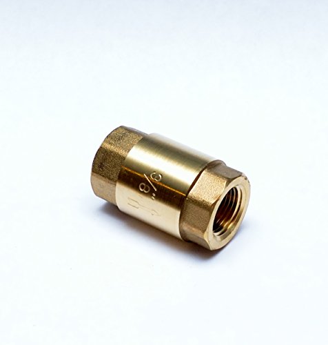 Buy 3/8" NPT Female / FPT / FIP Inline Check Anti Backflow Valve ...