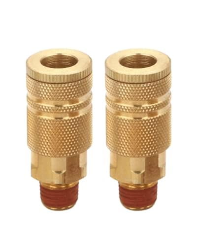 Air Hose Fittings And Quick Connect Air Fittings, 1/4 Inch NPT Brass ...
