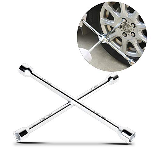 ETERNA Professional 14" Four Way Lug Wrench,Cross Wrench,Car Wheel Lug ...