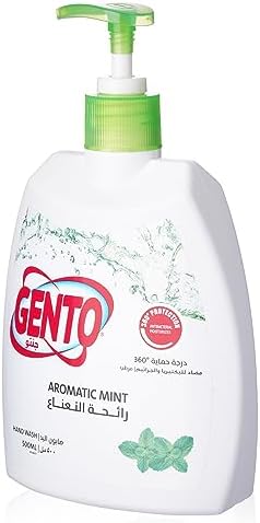 Gento Liquid Handwash Nature Inspired with Moisturizer, Green, 500 ml ...