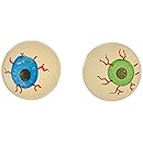 Amazon.com: Glow in the Dark Halloween EYE Ball Bouncy Balls 32 Mm Size ...
