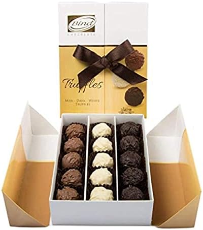 BIND Chocolate Truffles Collection - Gold Color Gift Box of 10 x 217gr ...