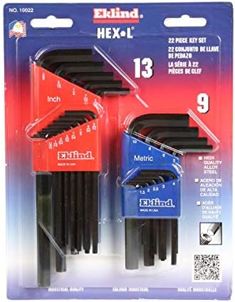 Eklind Hex Key Combo Set of 22 price in UAE | Amazon UAE | kanbkam