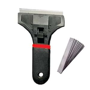 Amazon.com: Comfortable Rubber Grip Handle 6" Razor Blade Scraper With ...