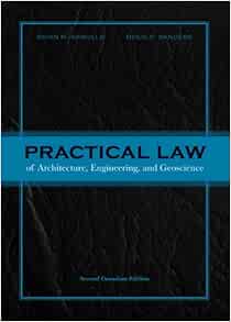 Amazon.com: Practical Law of Architecture, Engineering, and Geoscience ...