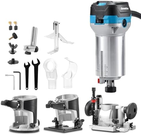 سعر Genmitsu 1.25HP Palm Trimmer Router Kit, Compact Router Wood Tool ...