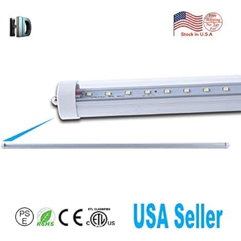 NYLL - (Pack of 2) Single pin FA8 6 feet/ 72 inch - Plug& play LED Tube - Daylight (6000K) T12 ...