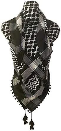 Arab Shemagh Keffiyeh Middle Eastern Head Scarf Neck Wrap Traditional ...