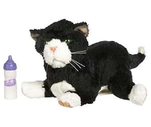 Amazon.com: Furreal Friends Newborn Kitten (Black and White): Toys & Games