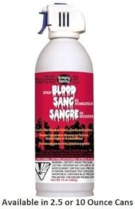 Fake Blood Spray Paint - 8oz can - Toys And Games - Amazon.com