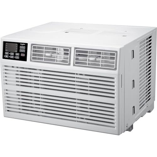 Whirlpool 12,000 BTU 115V Window-Mounted Air Conditioner with Remote ...