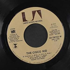 WAR - the cisco kid 45 rpm single - Amazon.com Music