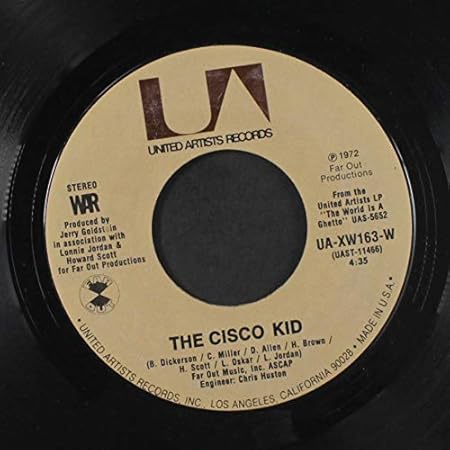 WAR - the cisco kid - Amazon.com Music