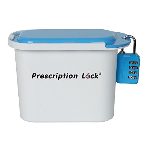 Apothecary Products Ezy Dose Prescription Lock Medication Lock Box, 0. ...