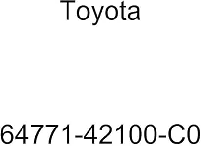 Amazon.com: TOYOTA Genuine 64771-42100-C0 Spare Wheel Cover: Automotive