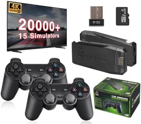 Retro Game Console, Nostalgia Stick Game, Retro Game Stick, Plug and Play Video Game Stick with ...