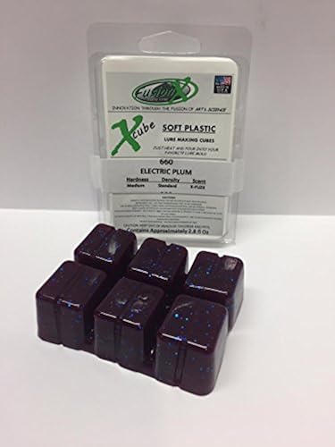 Fusion X Fishing - Xcube Soft Plastic Plastisol Lure Making Cubes ...