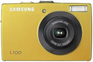 Amazon.com : Samsung L100 8.2-Megapixel Digital Camera (Gold) with 3x ...