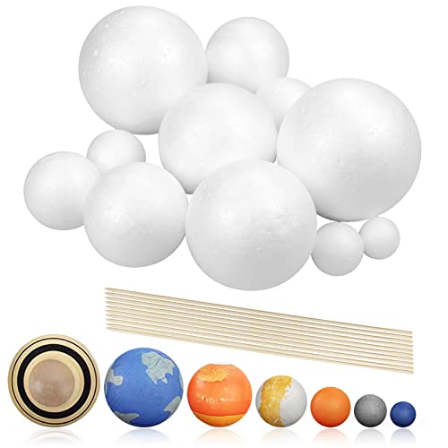 Fansunta Solar System Project Kit, Planet Model Crafts Includes 14 ...