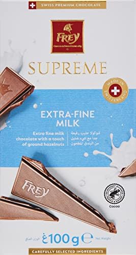 Frey Supreme Extra Fine Milk Chocolate Bar 100 g price in UAE | Amazon ...