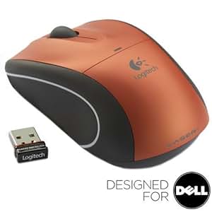 Amazon.com: Logitech V450 NANO Cordless Laser Mouse - Tangerine Orange ...