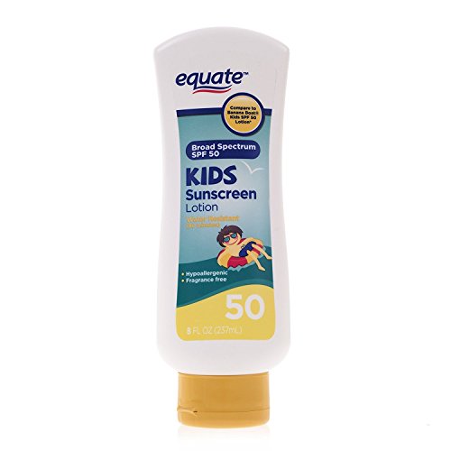 Equate Kids Sunscreen Lotion SPF 50, 8 fl oz Compare to Banana Boat ...
