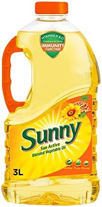 Sunny, Sun Active, Blended Vegetable Oil, 3L price in UAE | Amazon UAE ...