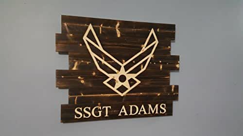 Amazon.com: United States Air Force wooden sign: Handmade