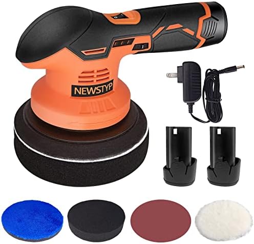 سعر NEWSTYP 6 Inch Cordless Car Buffer Polisher with 2Pcs 12V 2.0Ah ...