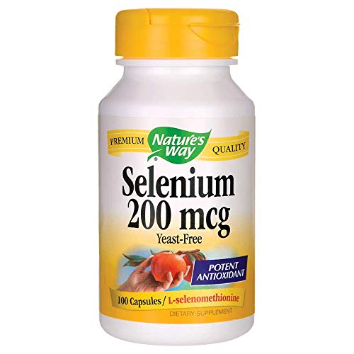 Nature's Way Selenium 200 mcg, 100 Capsules in Pakistan - StarShop.pk