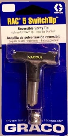 Graco 286535 Rac 5 Reversible Switch Tip - - Amazon.com