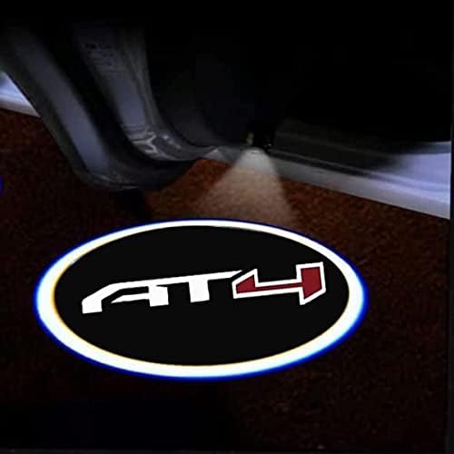 2 Pcs fit GMC AT4 Car Door Light Logo Ghost Shadow Lights Welcome Lamp ...