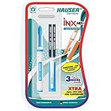 Hauser INX Fountain Pen With 2 Ink Cartridges Blue Pack of - 8: Amazon ...