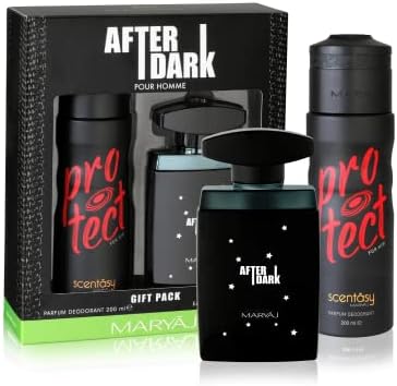 Maryaj After Dark Perfume Gift Set for Men (Eau de Parfum Spray 100ml ...