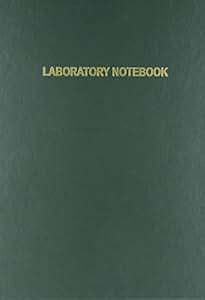 Amazon.com : BookFactory Green Lab Notebook/Laboratory Notebook - 96 ...