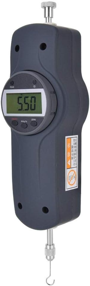 Force Gauge, Digital Dynamometer Push and Pull Tester Meter with 5 Side ...