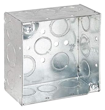Electrical Box, Square, 4X4X2, 30.3 Cu. in.: Amazon.com: Industrial ...