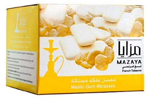 Buy Mazaya Shisha Molasses Premium Flavors for (Mastic Gum, 1000g/1kg ...